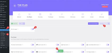 Preloader Elementor Widget Settings Overview The Plus Addons For