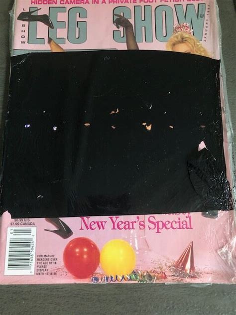 Leg Show Magazine January Filthy Magazines