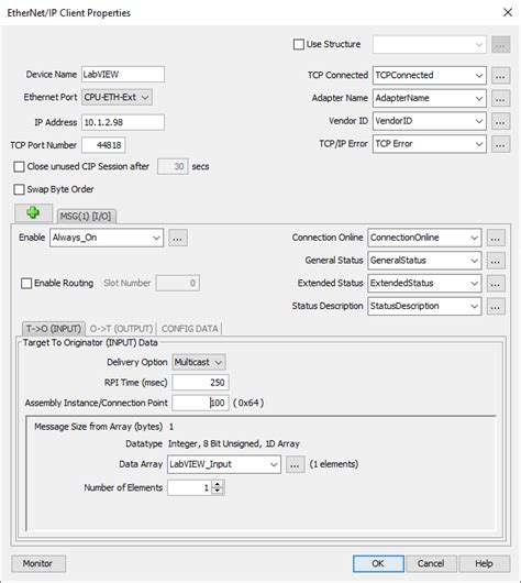Ethernetip Implicit Io Adapter To Productivity Plc Scanner Ni Community