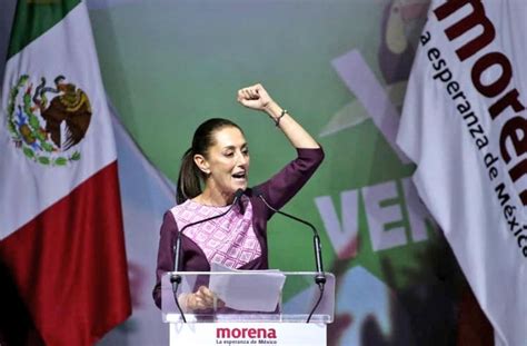 La Candidata De La Izquierda Claudia Sheinbaum Gana Las Elecciones