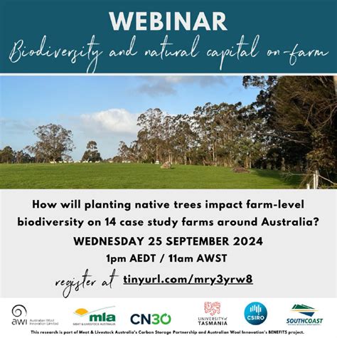 Dpird Biodiversity And Natural Capital On Farm Webinar Grower Group