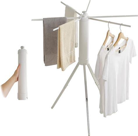 Amazon HSOAR Tripod Clothes Drying Rack Clothing Foldable