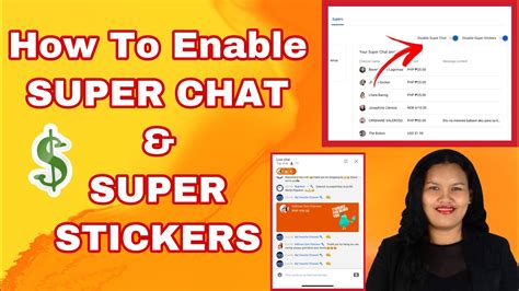 How To Enable Super Chats And Super Stickers English Tutorial YouTube