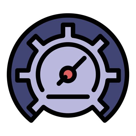 Barometer Change Icon Color Outline Vector Vector Art At Vecteezy