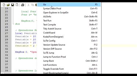 Tutorial Autoit Desde Cero Operadores Video 9 Youtube