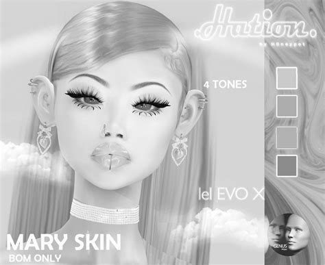 Second Life Marketplace Hation Mary Skin Demo