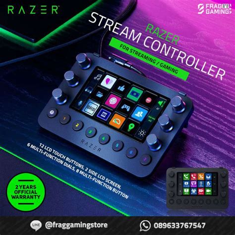 Promo Razer Stream Controller All In One Control Deck For Streaming