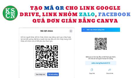 Tạo Mã QR Cho Link Google Drive Nhóm Zalo Facebook Quá Đơn Giản Bằng