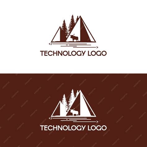 Premium Vector Technology Development Logo
