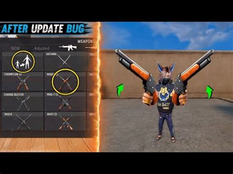 Dual shotgun new trick free fire after update - YouTube