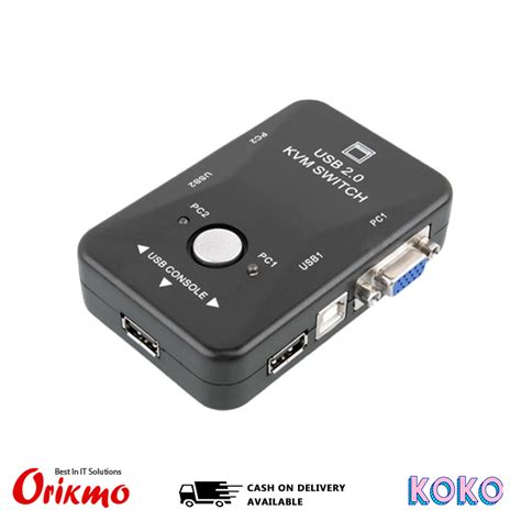 Kvm Switch 2 Port Usb Orikmo Online Shopping Store Brand New