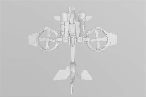 Starcraft Ii Terran Banshee Fighter 3d Model 3d Printable Cgtrader
