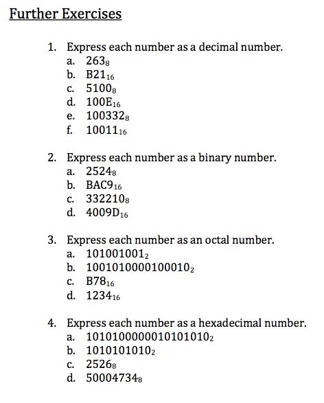 Advanced Computer Number Systems Part 1 Mrs Elia S Python