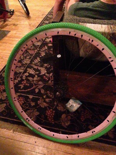 The Watermelon Wheel Returns In Full Fucking Force Fixedgearbicycle