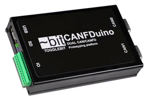 plataforma arduino con bus can canfduino