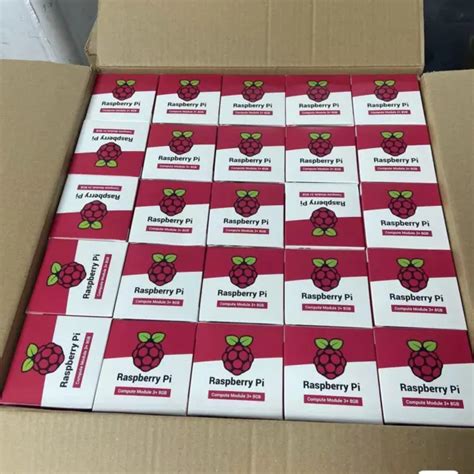 10 X Raspberry Pi Compute Module 3 Cm3 8gb New In Stock Eur 2