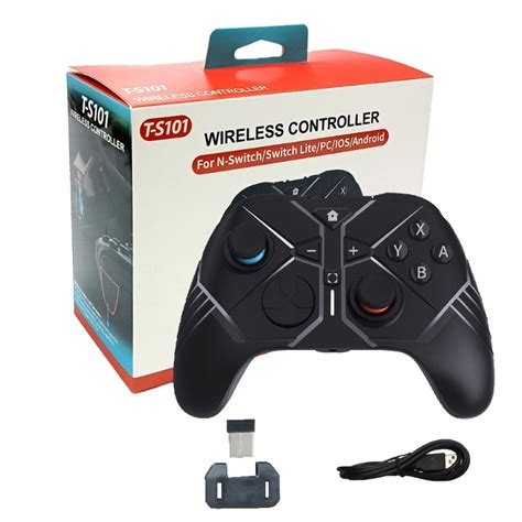 Tay cầm chơi game không dây bluetooth TS dùng cho N Switch Switch PC iOS Android