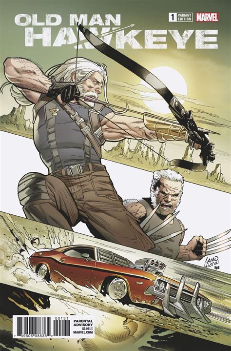 Old Man Hawkeye 1 Land Cover Fresh Comics