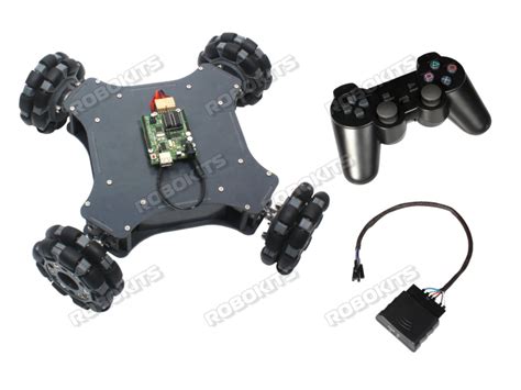Robo Omni 4 Wheeled Omni Directional Robot Diy Kit Robo Omni 4