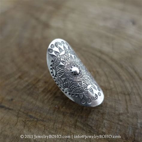 Boho Gypsy Ring Hippie Ring Bohemian Style Statement Ring R115