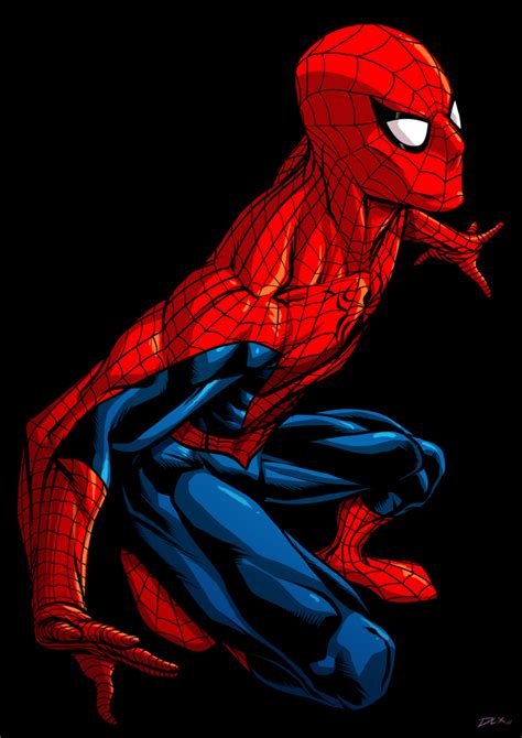 Spider Man Человек паук Дрюжелюбный сосед Спайди Питер Паркер Marvel Вселенная Марвел