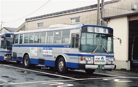 ミッシェル on Twitter 徳島市交通局 日産ディーゼル P UA32K 昭和60年式 富士重5Eボディ架装直結冷房のエアサス車