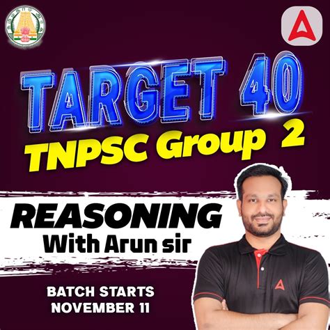 Tnpsc Group 2a Mains Batch General Intelligence And Reasoning