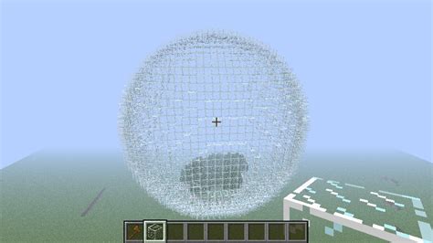 Tree Farm In A Glass Sphere Minecraft Map