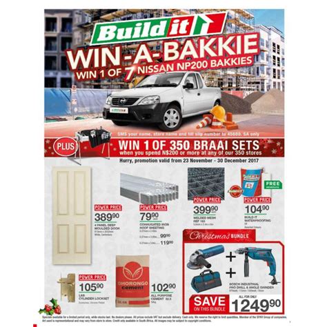 Build It Namibia Oshana Oshakati 23 Nov 16 Dec 2017