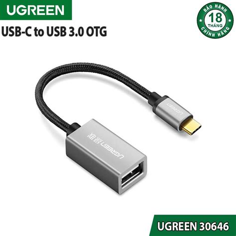 Cáp Usb C To Usb 30 Otg Ugreen 30701 30702 30646 Us154 Tốc độ 5gbps