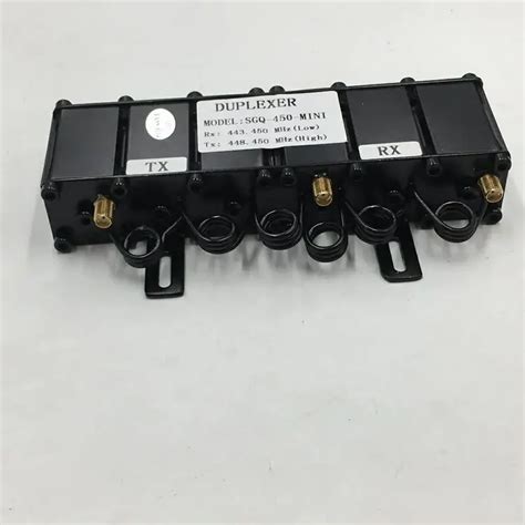400 470mhz 10w Uhf Duplexer Filter For Low Power Radio Repeater