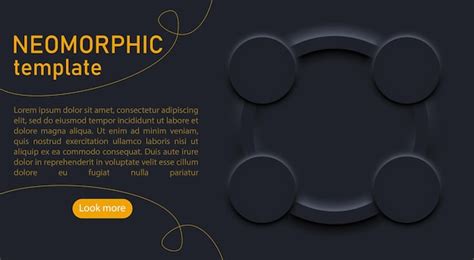 Premium Vector Neomorphic Template Set Icon Soft 3Dlike Elements With