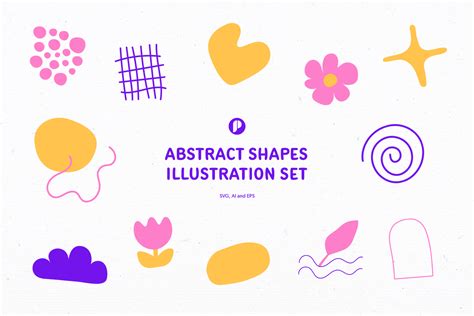 Hand Drawn Abstract Shape Illustration Graphic By Peterdraw Creative