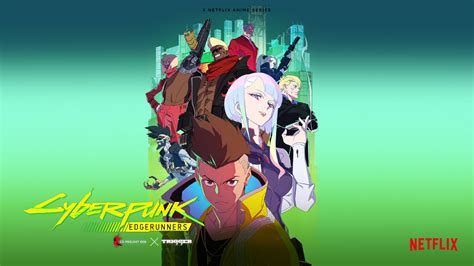 Wallpaper Cyberpunk Edgerunners Netflix Tv Series Anime Trigger