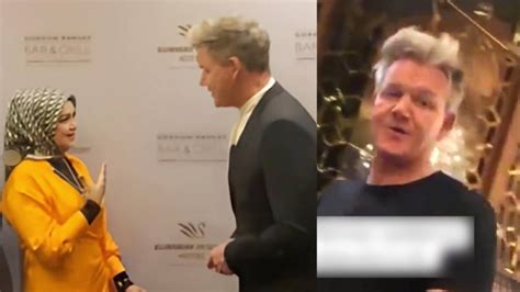 Celebrity Chef Gordon Ramsay Spotted At Own Restaurant In Sunway