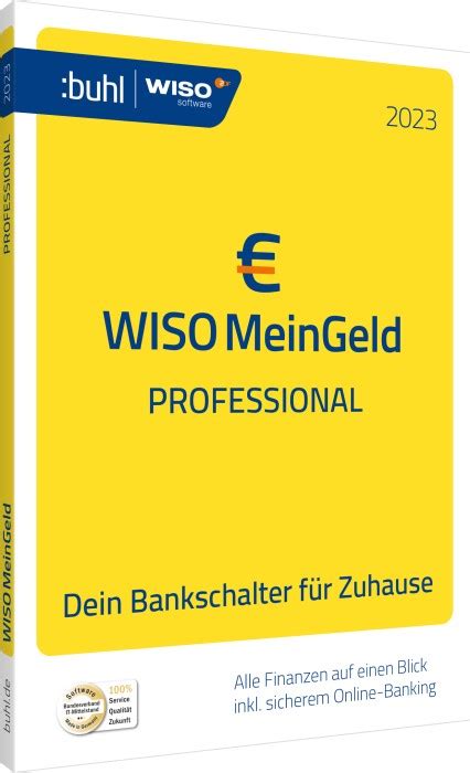 Buhl Data Wiso Mein Geld Professional Ab Preisvergleich Geizhals Deutschland