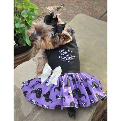 Halloween Dog Harness Dress By Doggie Design Baxterboo