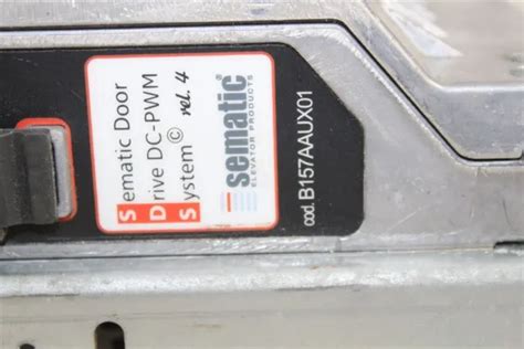 Sematic Sds Dc Pwm Door Control Unit Lift Controller Sdsdcpwm Used