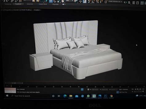 This Is Bed Model With Proper Vertex D Model D Printable Cgtrader