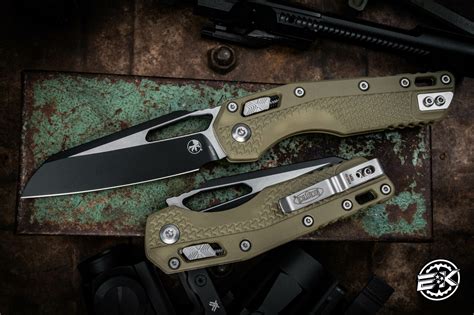 Microtech Standard Issue Msi Ram Lok Manual Folding Knife Od Green 3