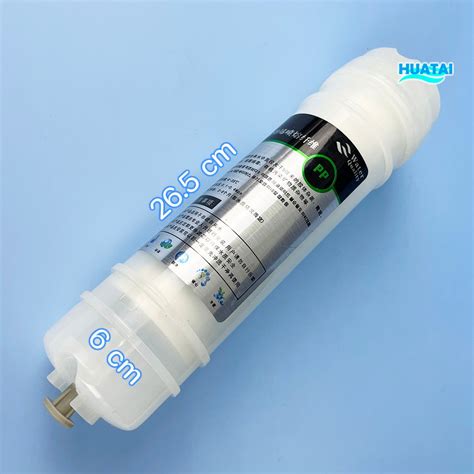 ไส้กรองน้ำแคปซูลสีใส กรองตะกอน ไส้กรองชั้นแรกขนาดมาตราฐาน Sediment Pp Capsule Standard Water