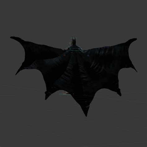 3d Model Batman 3d Model Arkham Knight Fully Rigged Cape Blender Fbx
