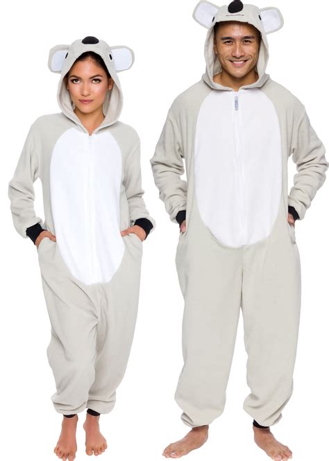 Slim Fit Animal Pajamas Adult One Piece Cosplay Koala Costume By