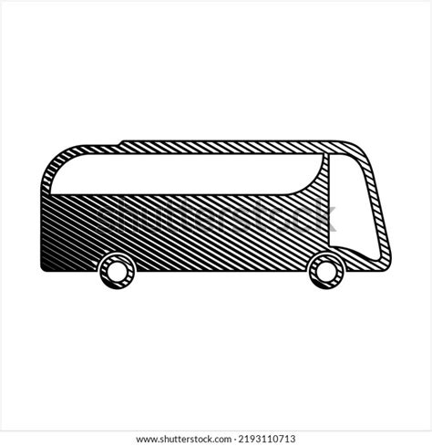Bus Icon Bus Vector Art Illustration Stock Vector Royalty Free