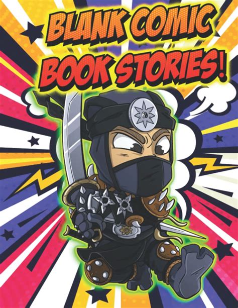 Buy Blank Comic Book Stories Chibi Kawaii Ninja Blank Comic Book Draw