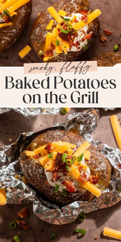 Baked Potatoes On The Grill 40 Aprons