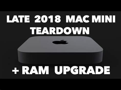 Can You Upgrade Memory In Mac Mini Dtdas