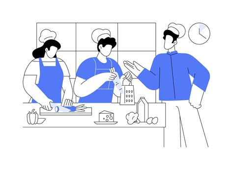 Chef Masterclass Isolated Cartoon Illustrations 66596610 Vector Art At