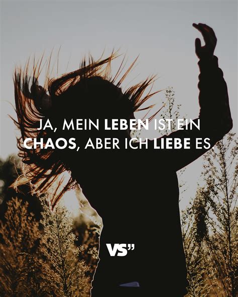 Ja Mein Leben Ist Ein Chaos Aber Ich Liebe Es Visual Statements®