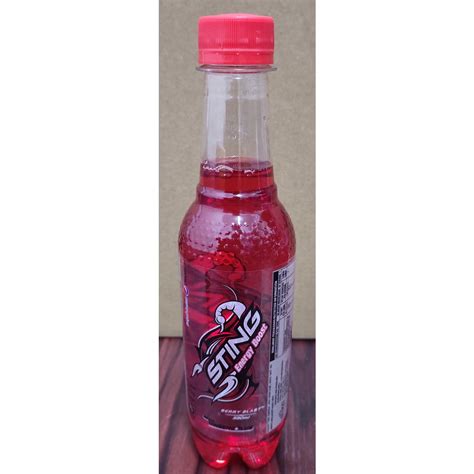 Sting Energy Drink Strawberry 330ml Shopee Malaysia